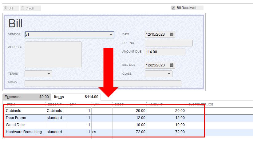 Solved: Creating a single bill from multiple purchase orders