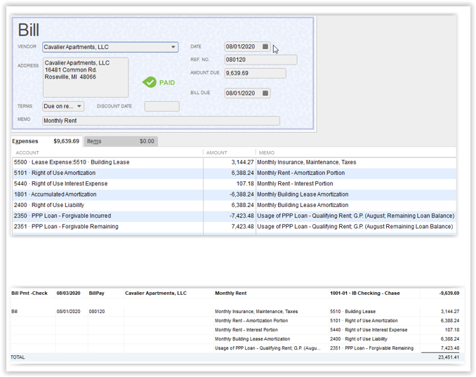Check Detail Report - Displaying Detail Entered as a Negative on the ...