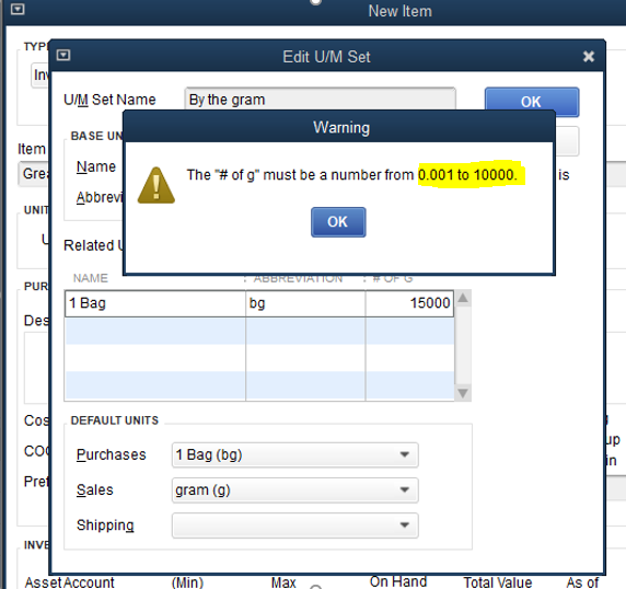 Solved: Unit of Measure | QuickBooks Community