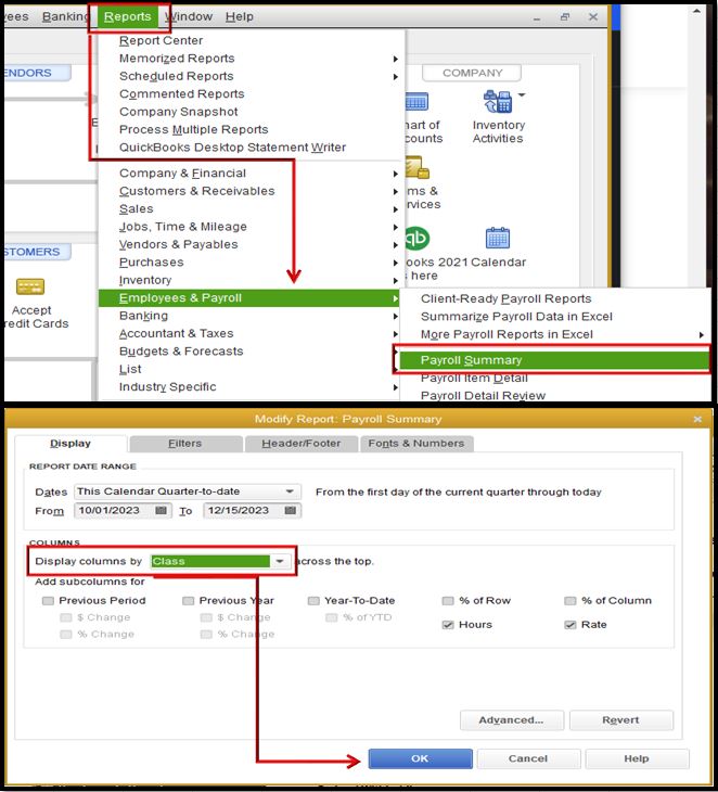 Pay split between different classes