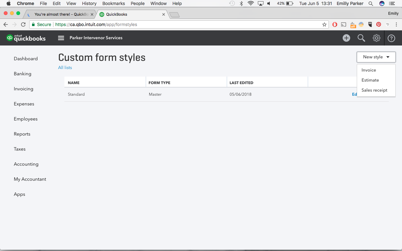 Solved: Importing Custom Invoice Templates into QuickBooks Online