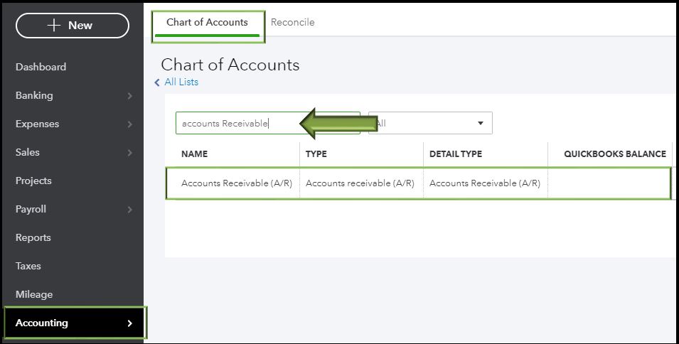 Why does my A/R Account show invoices that have been paid and deposited ...