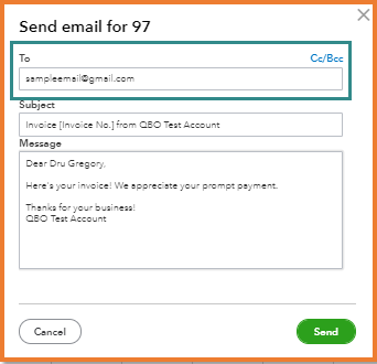 Solved: Is there a way to automatically populate email address when ...