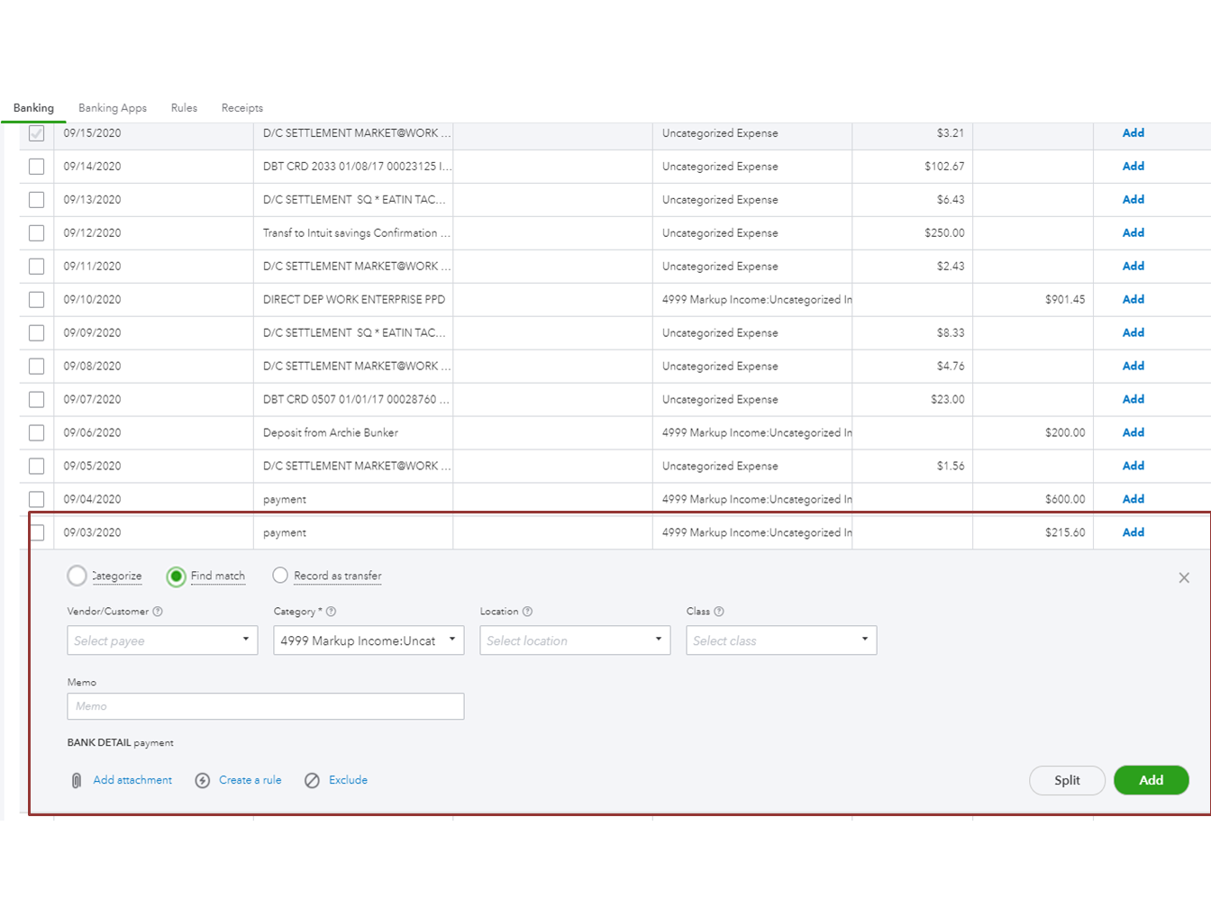 Solved: Can you match multiple incoming transactions to one invoice?