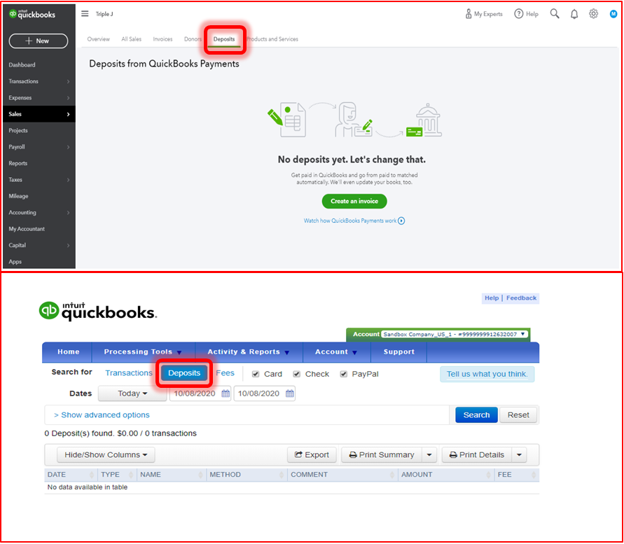 A client paid me via Quickbooks but I can't locate the funds. Where do ...