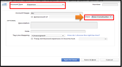 Ho do I assign class codes to accounts in the chart of accounts?
