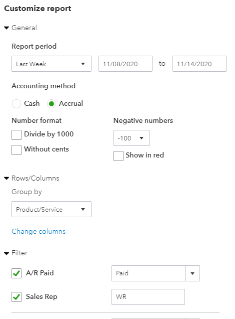 Solved: Income by Sales Rep | QuickBooks Community