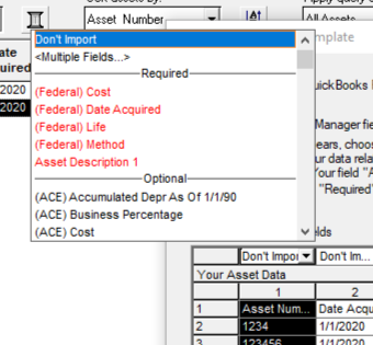 Fixed Assets manager