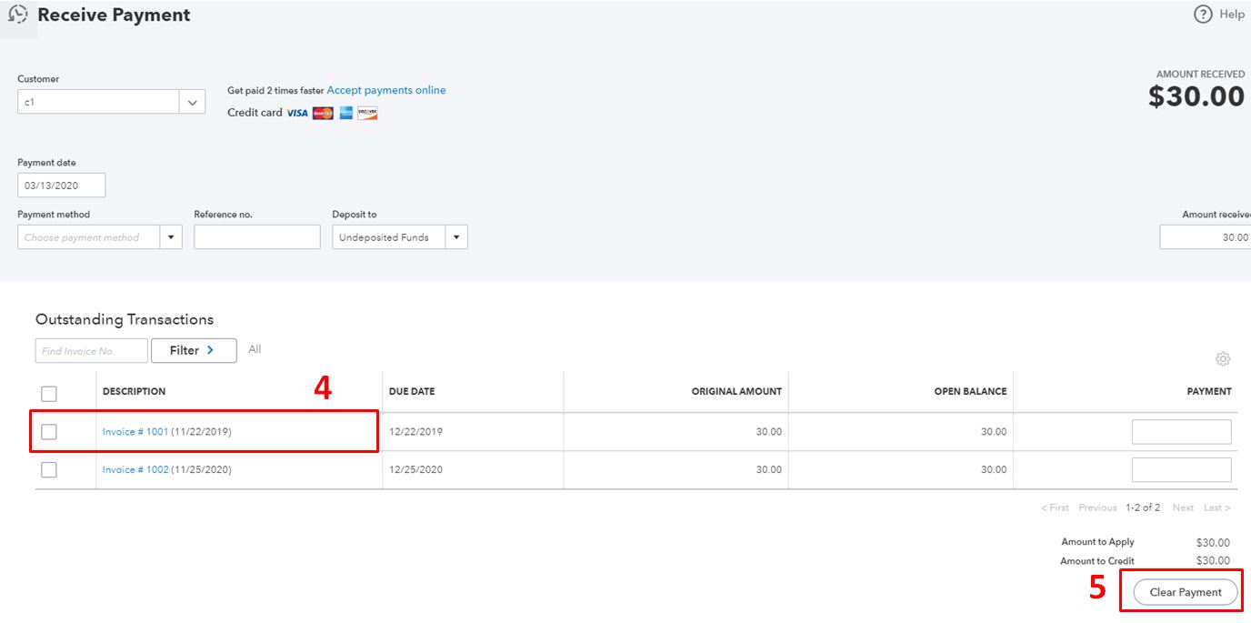 I have been having issues with customers paying for QB invoices via ...