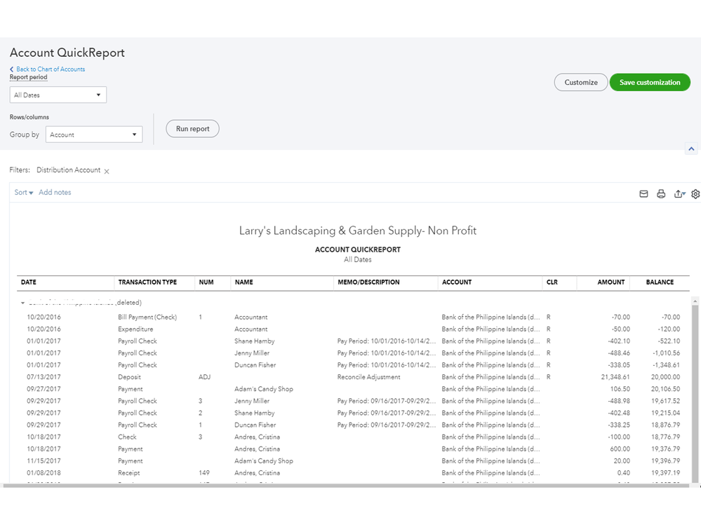 We just recently switched banks, and I need to change the bank account ...