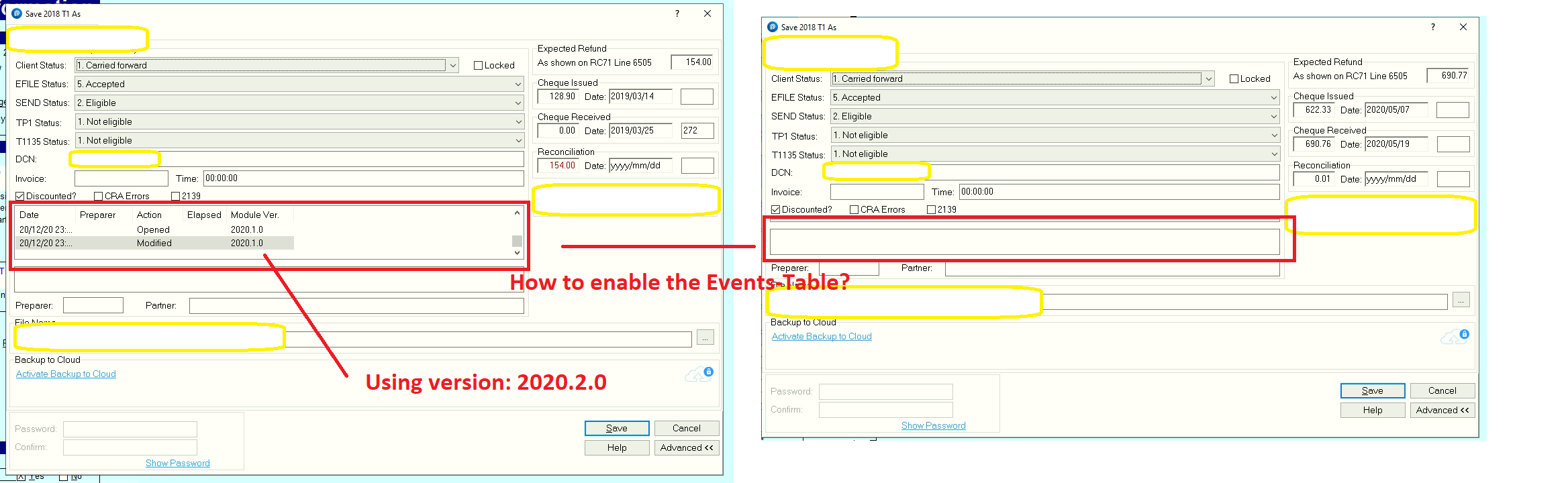 Solved: Profile T1: Events Table and Correction Module#