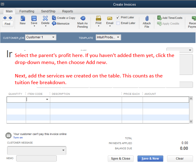 Solved: Creating Tuition Invoice