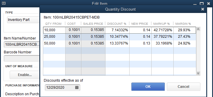 Advanced Pricing decimal display | QuickBooks Community