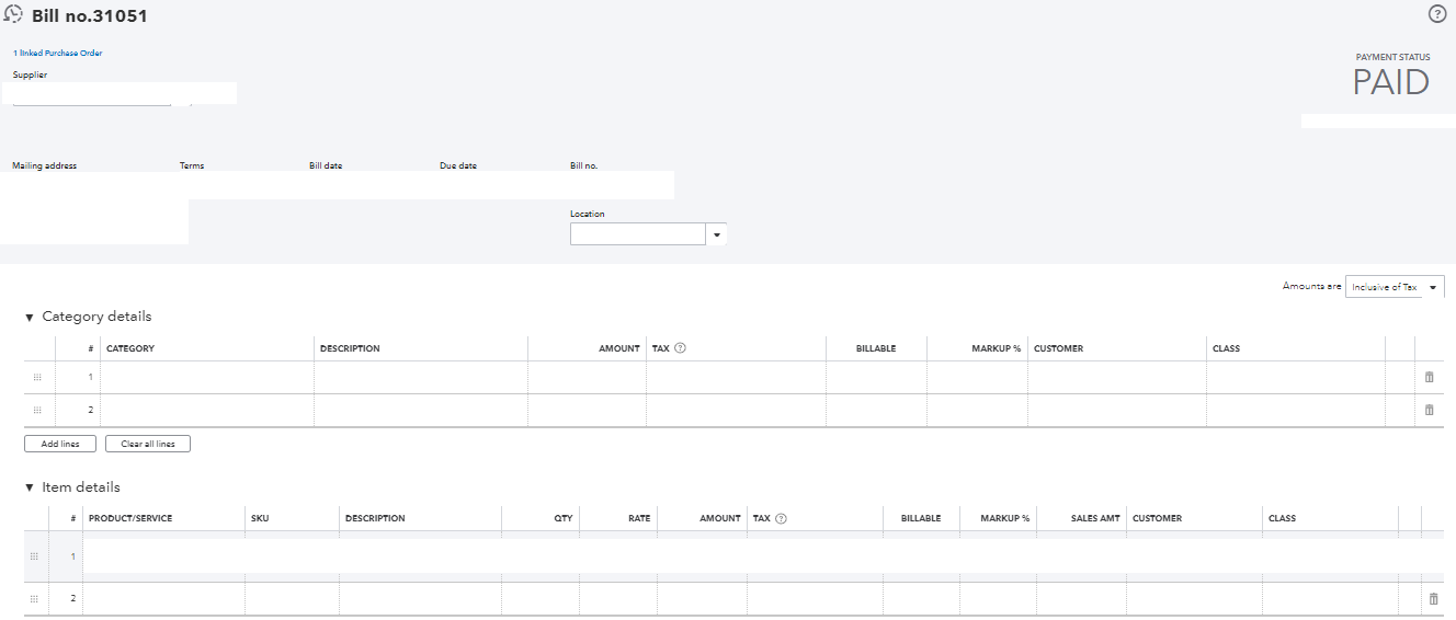 Segregating Input Tax and Output Tax in Chart of Accounts | QuickBooks ...