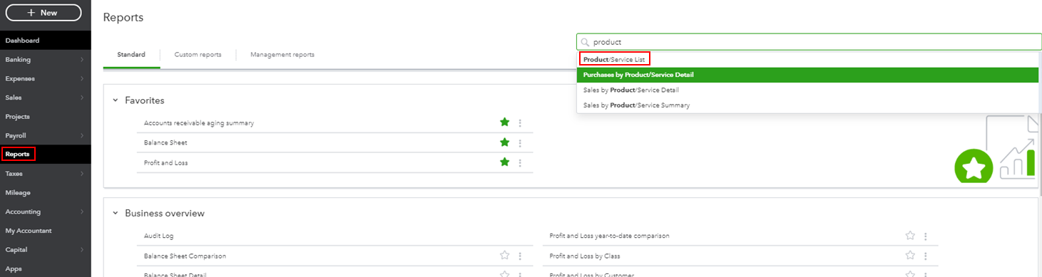 How can I find the id of a product or service