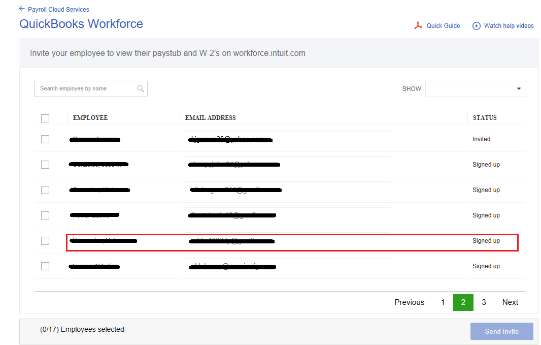 How do I reset an employee access to workforce