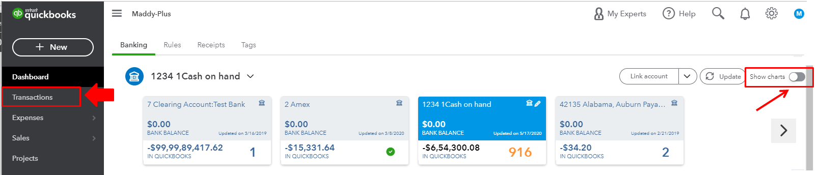Solved: Banking Balance Widget/Card Banner Disappeared