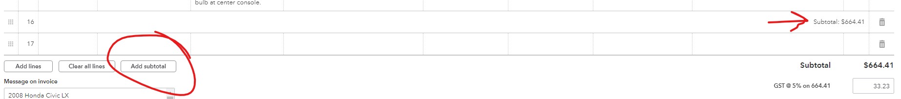 In QBO, my invoice is printing my line items in the wrong order. The ...