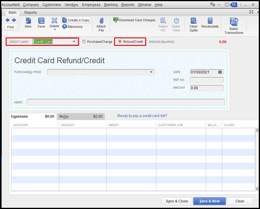 Business credit card payments, bill pay vs. write check