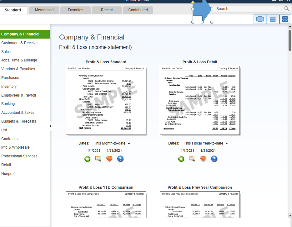 Accessing Income Tax Summary report