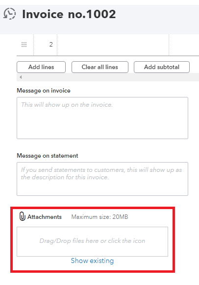 How to add signature to invoice?
