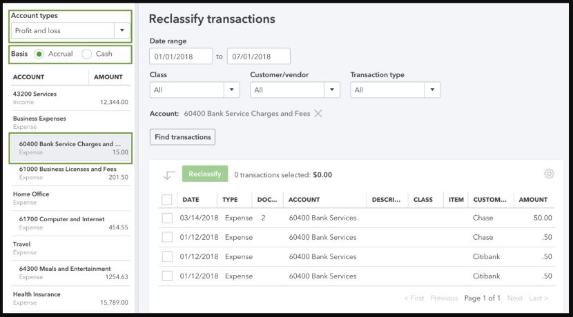 Reclassify Transactions: Changing More Than 300 at Once