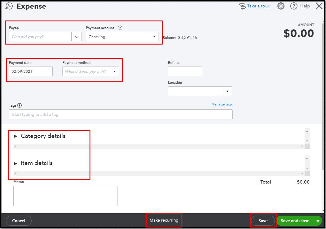 yearly subscription expenses