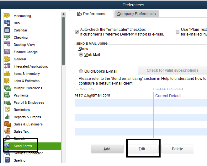 Solved: Sending Invoices by Emails