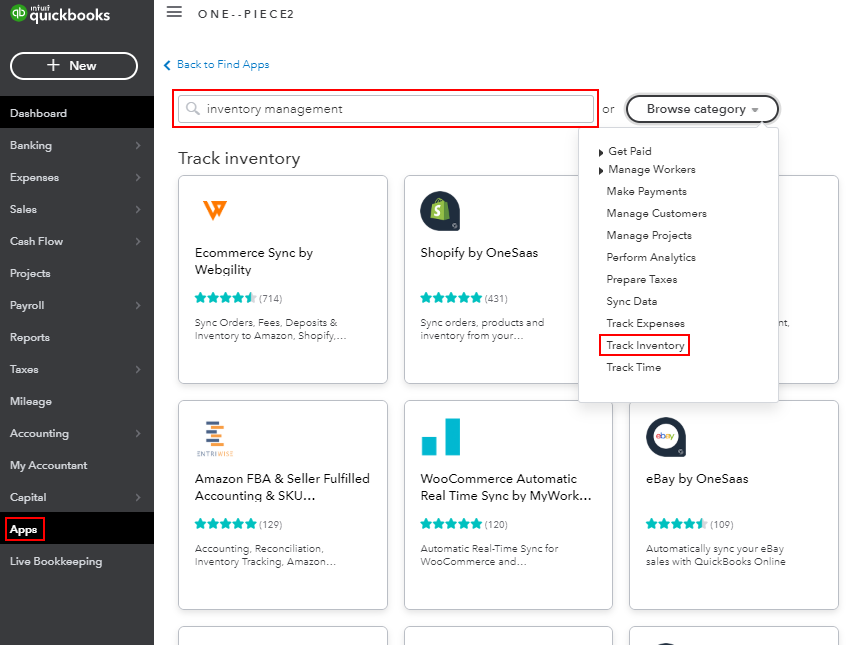 Is there a good inventory management system that integrates with QBO Plus?