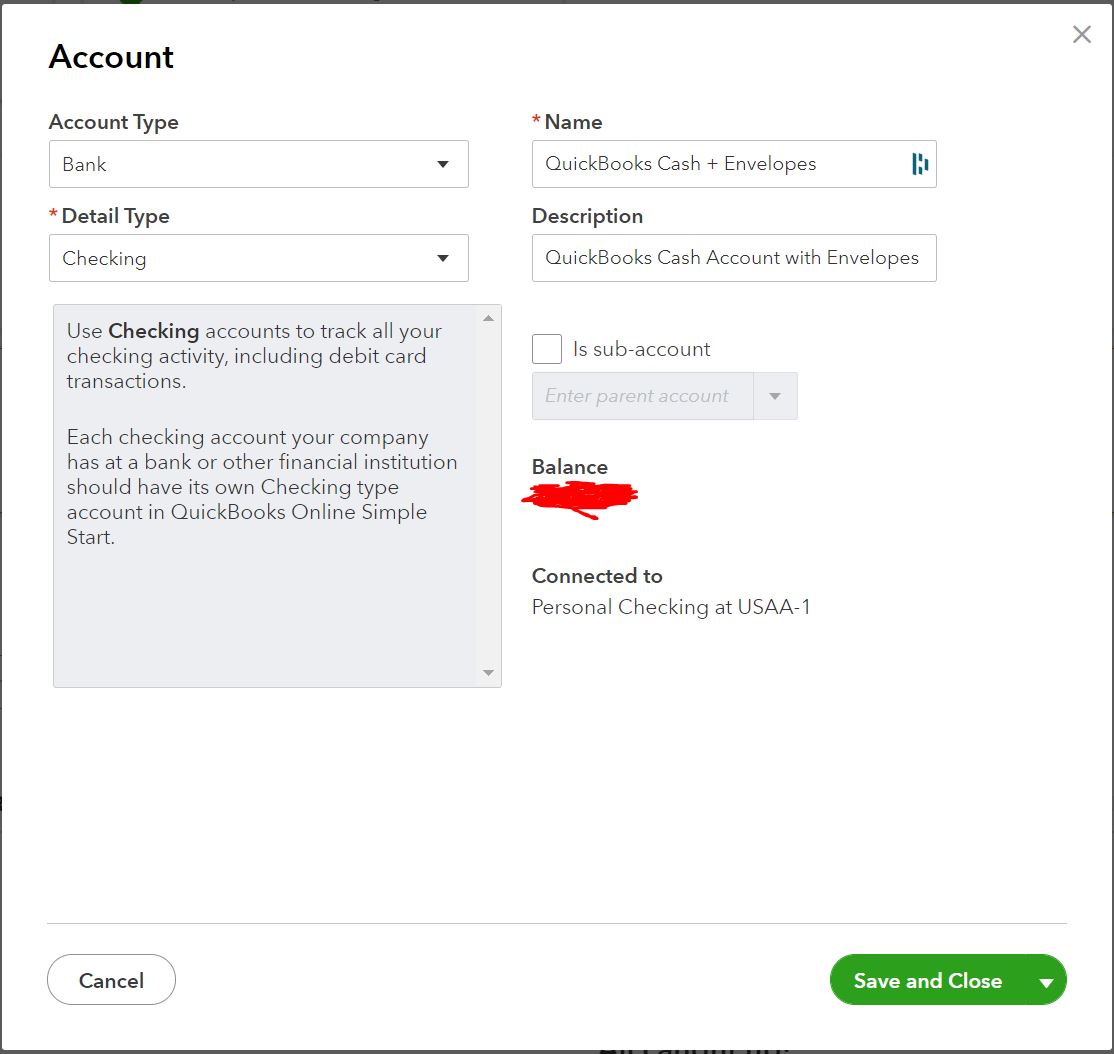 How do I disconnect an account that I connected to Quickbooks Cash ...