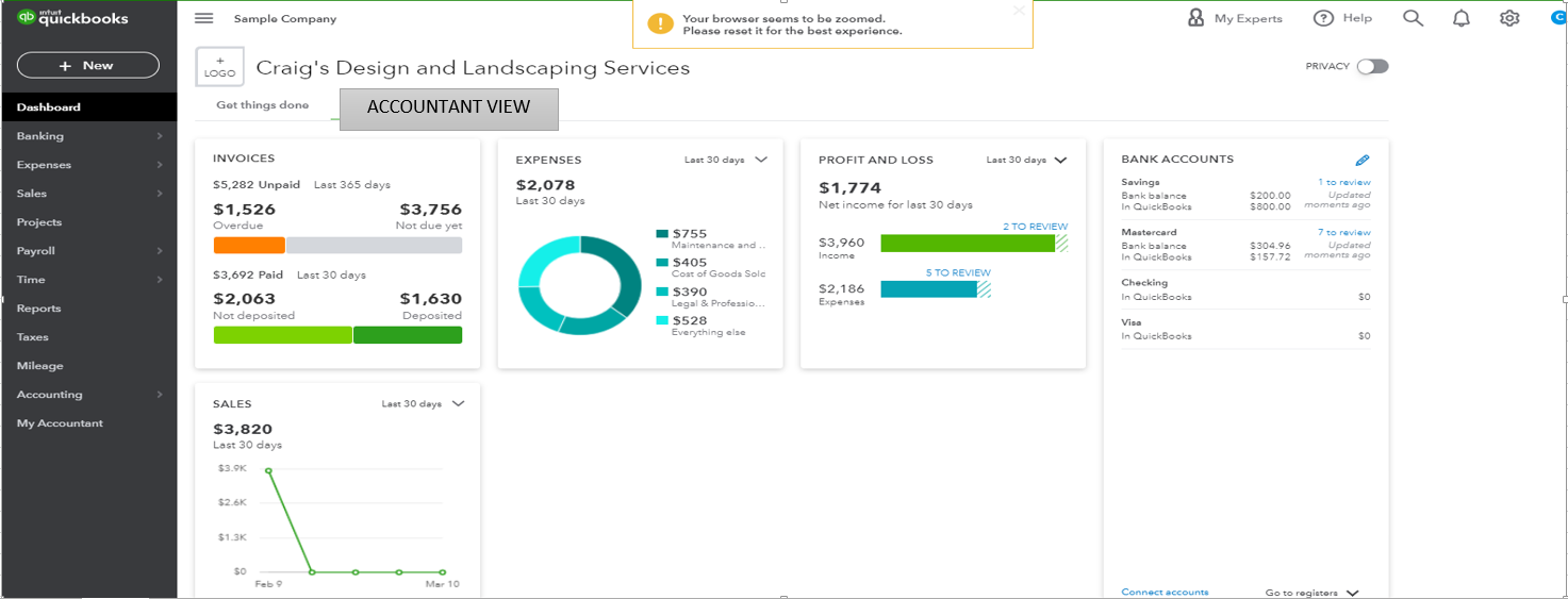 Solved: QBO Dashboard