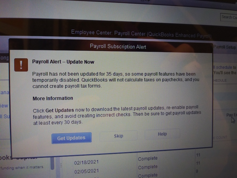 Enhanced Payroll Update