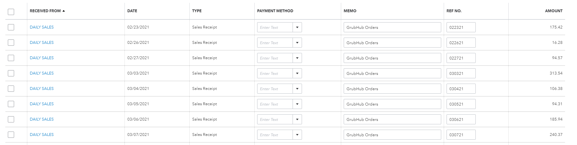 Solved: Proper way to record GrubHub Sales from Toast POS System ...