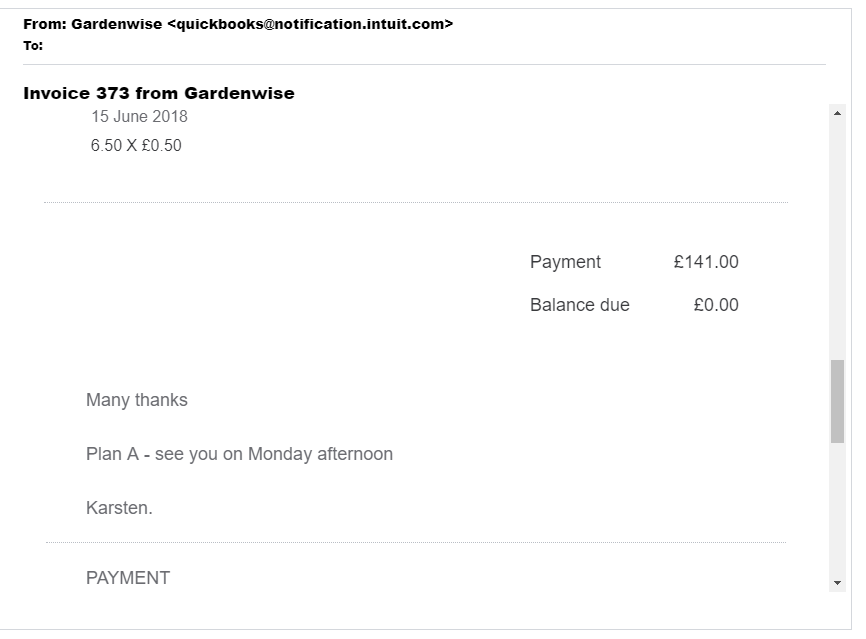 Solved: Strange enlarged invoice format at sending - Page 2