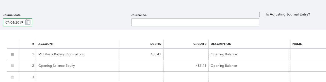 Solved: Chart of Accounts - Fixed Assets | QuickBooks Community