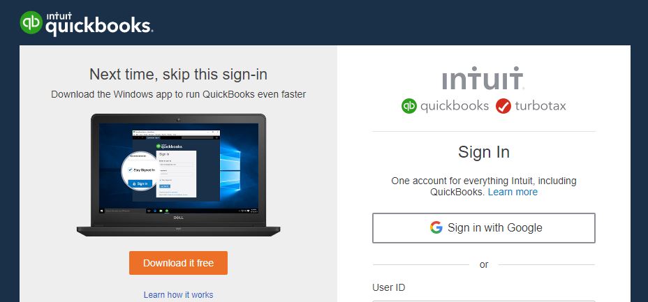 Solved: DOwnload Desktop app for windows for QBO