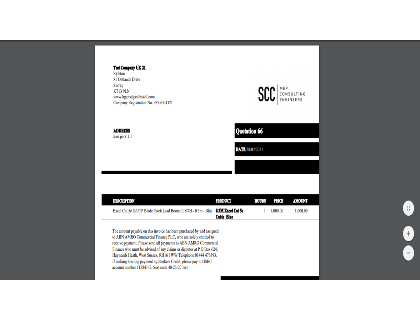 Solved: I want to send an official quotation is there a way I can do ...