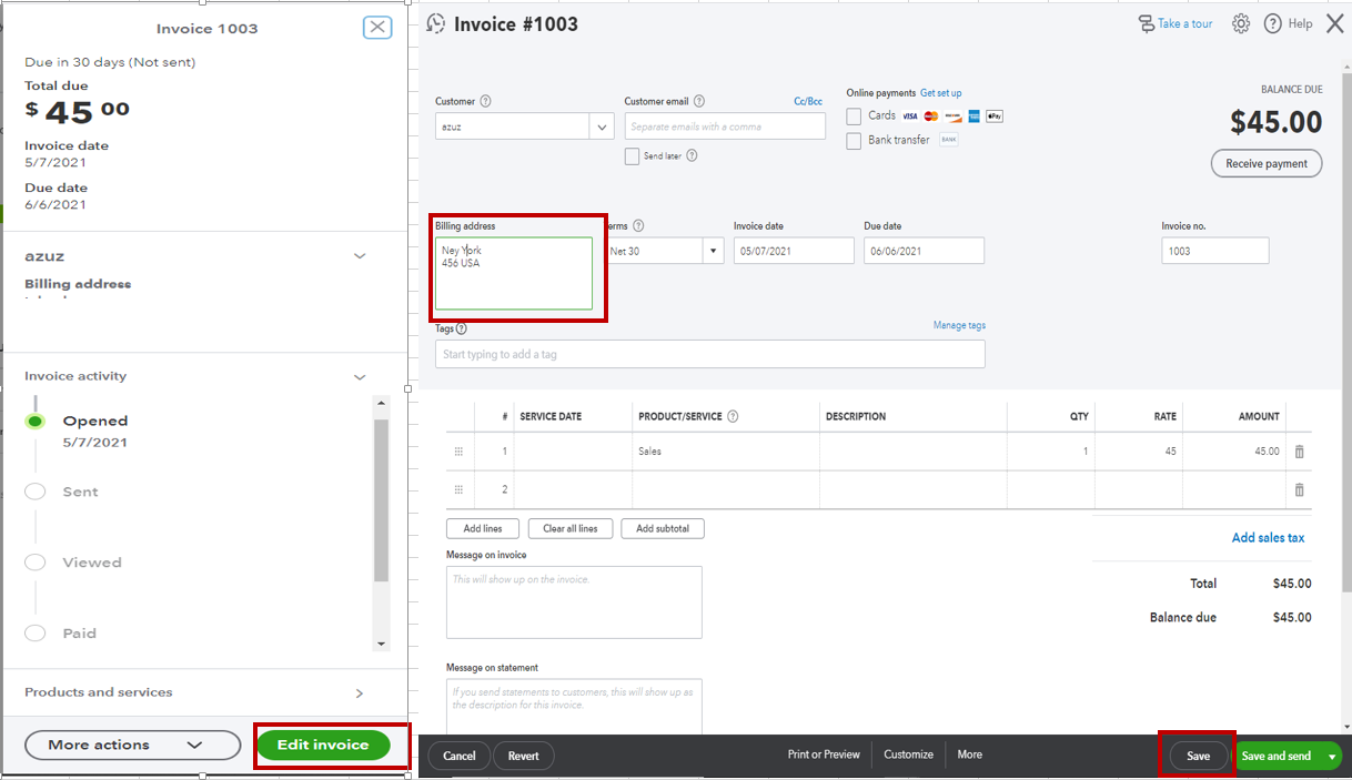 HOW DO I UPDATE CUSTOMERS INFO (CHANGE THIER ADDRESS)