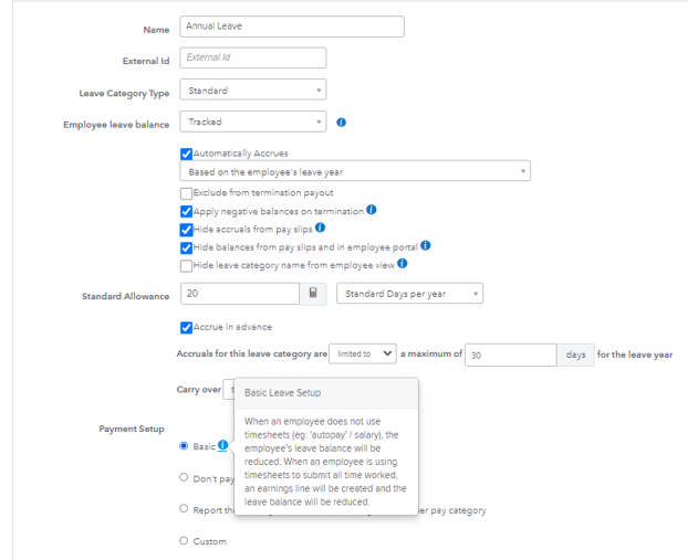 Solved: Advanced payroll - Annual leave