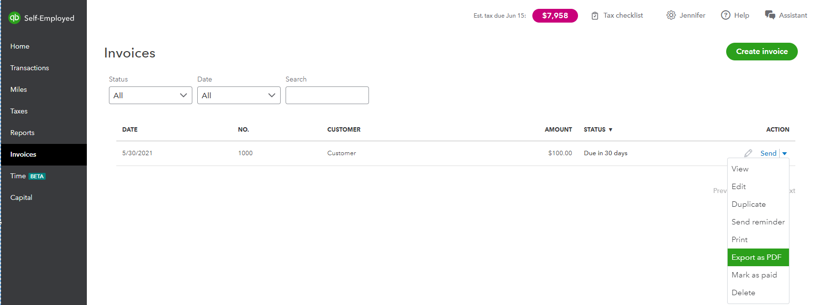 HOw can I archive old invoices