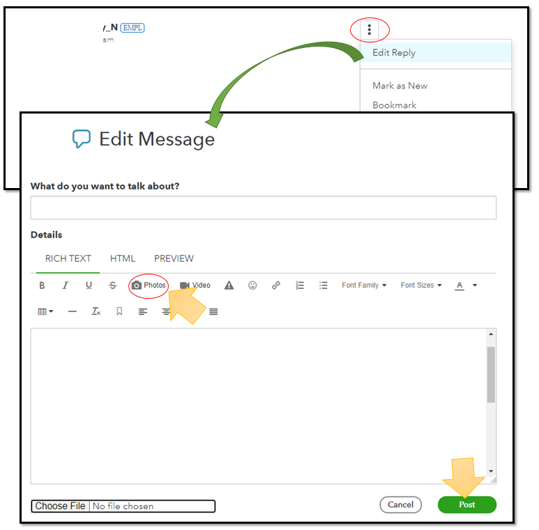 Need to reorder invoice line items. Selected the square next to the ...
