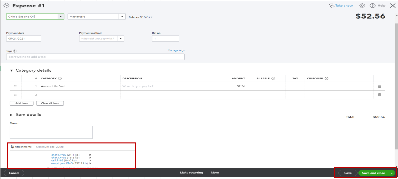Duplicate Receipt Images