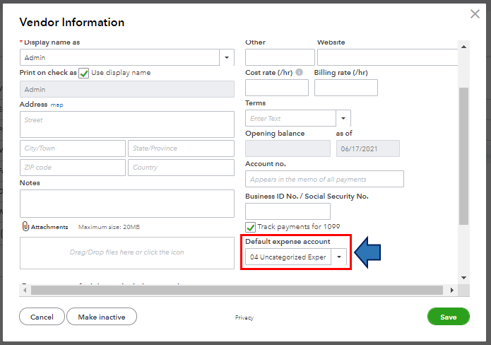 How do I make entry into the specific account payable for a supplier ...