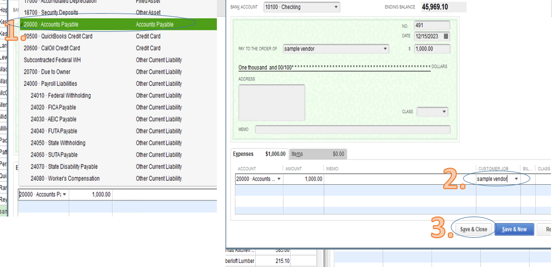 Paid vendor twice by mistake. Credit not showing up. | QuickBooks Community