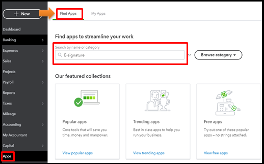 Is electronic signature for contracts available