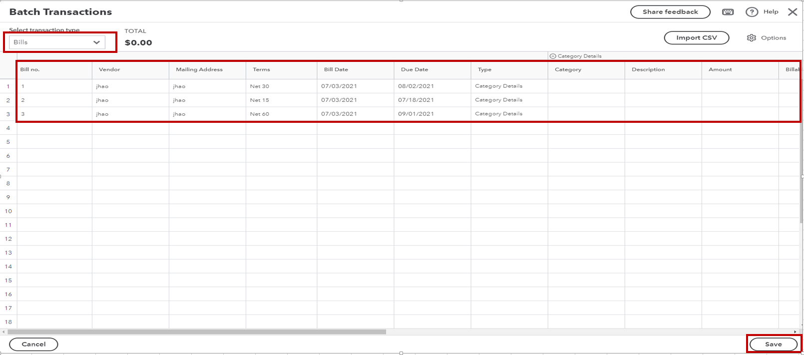 Solved: Can I set up an invoice with variable date and amounts for the ...