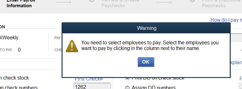 Old stagnant accidentally created paycheck item stuck in "Create ...