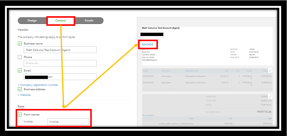 How do we change "Pledge" to "Invoice" for billing?