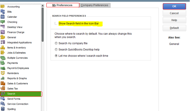 Solved: QB Desktop Header bar