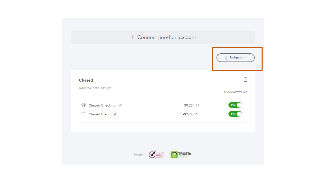 My bank account won't connect can't get hold of anyone to help